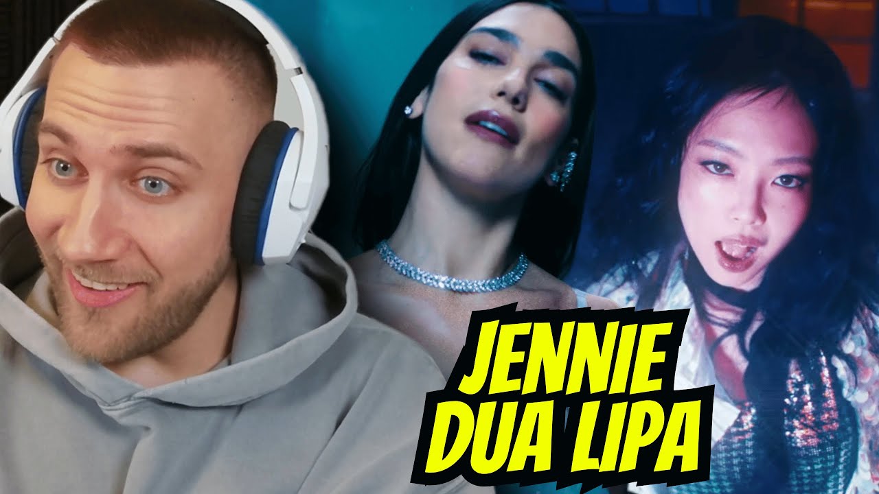 WOW!! JENNIE & Dua Lipa - Handlebars (Official Video) - REACTION - YouTube