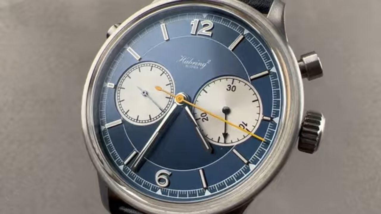 Habring Doppel 3 Split-Seconds Flyback Chronograph Habring Watch Review ...