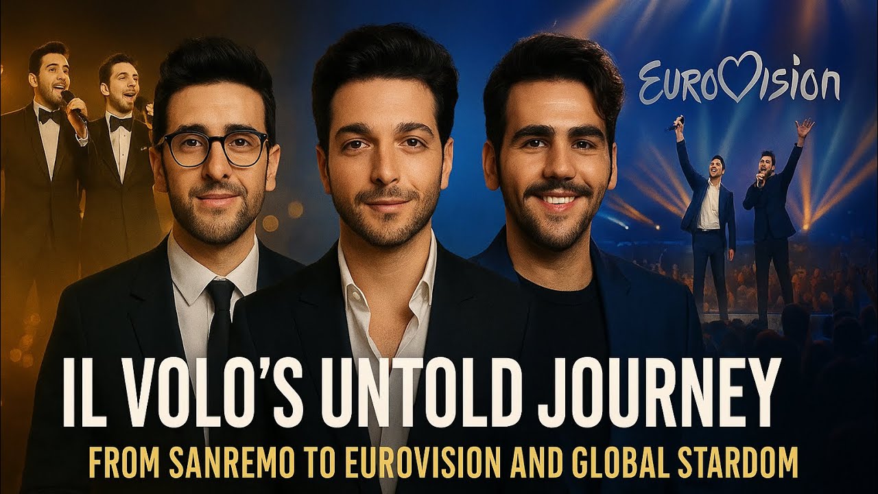 IL VOLO'S UNTOLD JOURNEY FROM SANREMO TO EUROVISION AND GLOBAL STARDOM ...