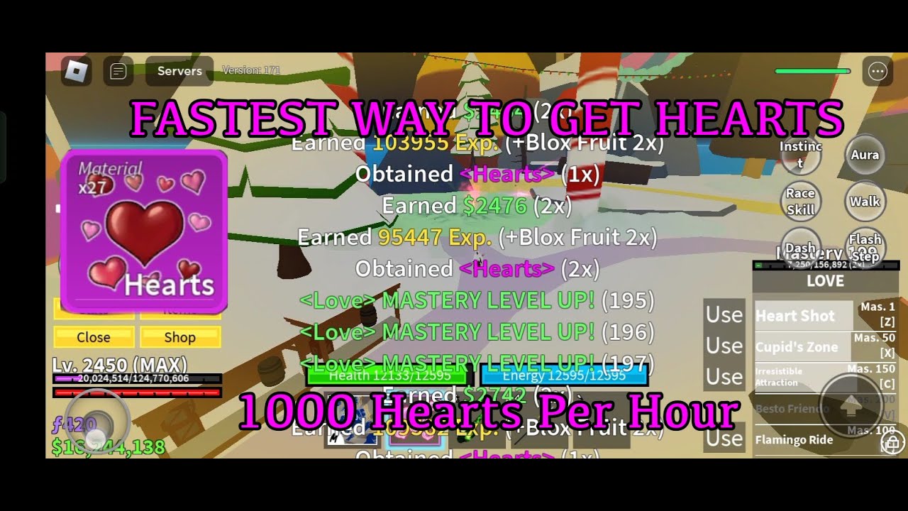 Fastest Way To Get Hearts Valentines Update | Update 19 - YouTube