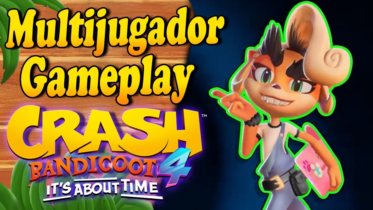 Crash Bandicoot 4: MODO MULTIJUGADOR Gameplay (Checkpoint Race y Crate ...