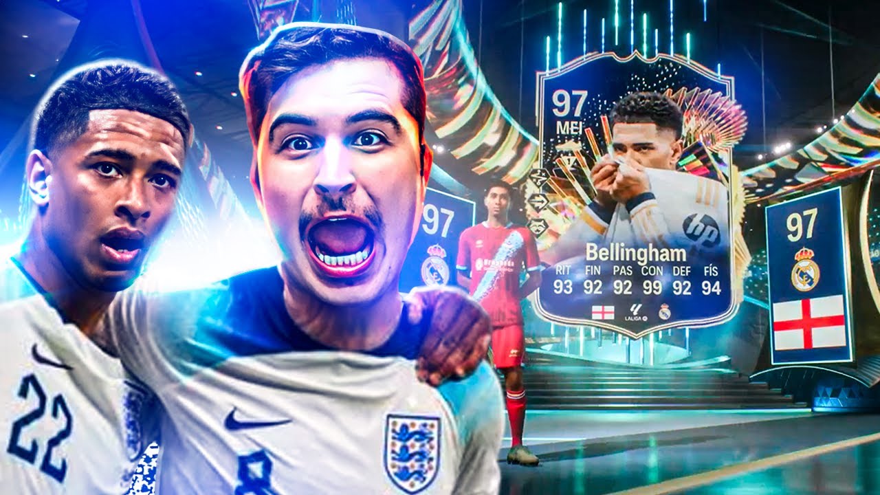 ADOLFZZ TIROU O Bellingham 97 NO PACK MAIS C4GADO DO EA FC 24! - YouTube