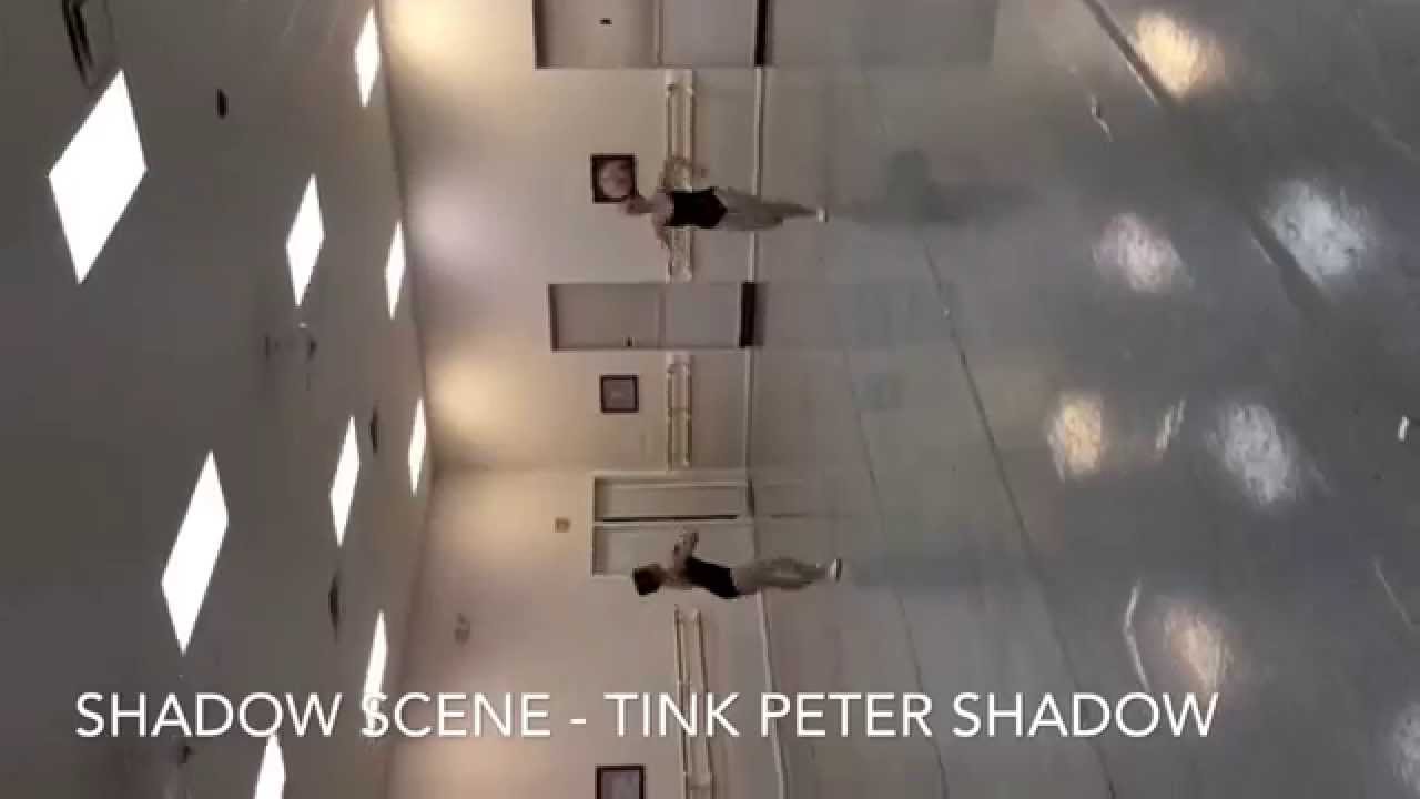 Shadow Scene - Tink Peter Shadow Wendy (1/23/15) - YouTube