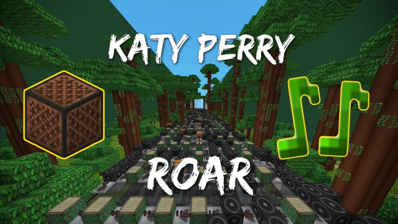 Katy Perry - ROAR (Minecraft Note Block Cover) - YouTube