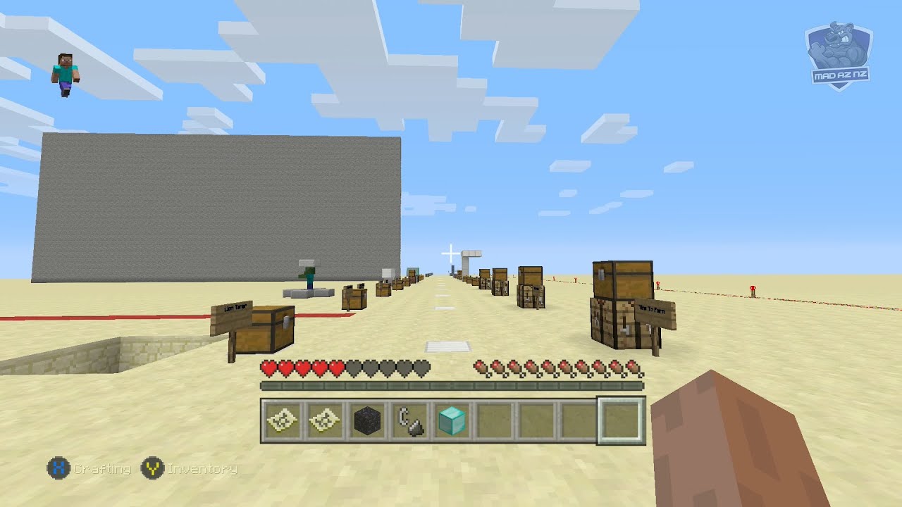 Minecraft Xbox One Achievement world - YouTube
