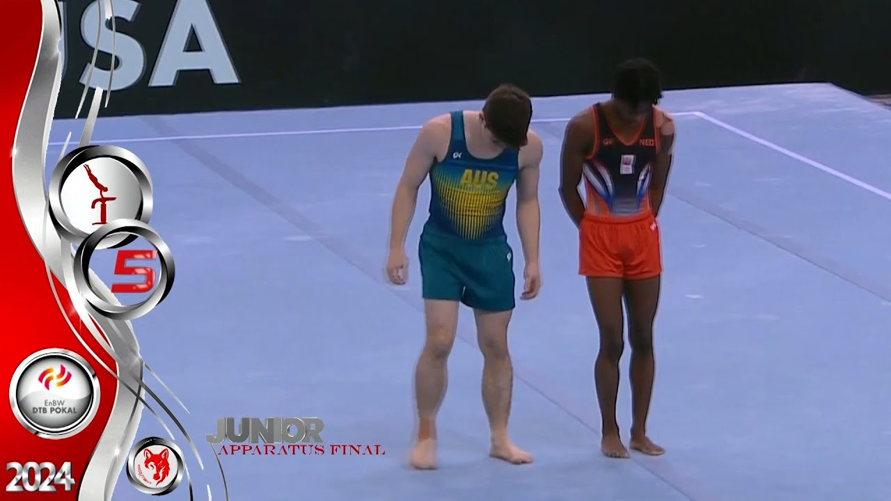 39th EnBW DTB-Pokal. Junior Apparatus Final. 5th VT MCILHATTON Caedan ...