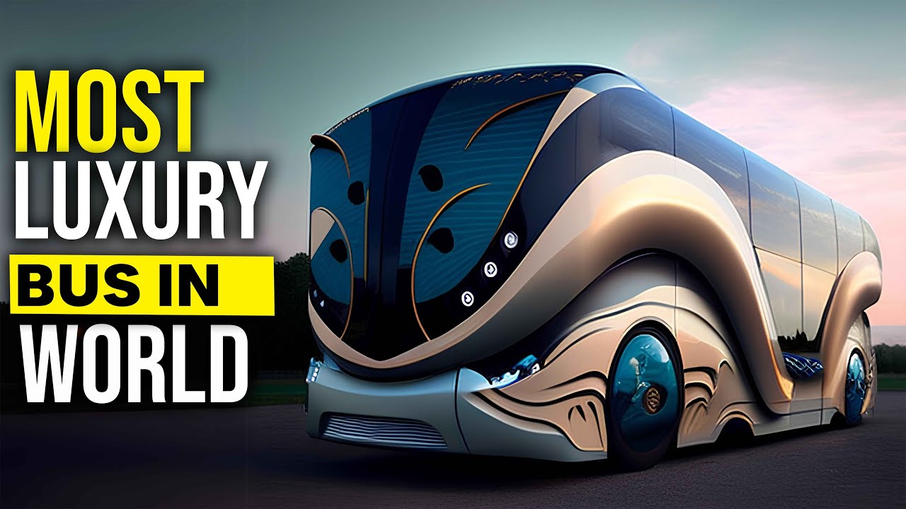 MOST LUXURIOUS BUS IN THE WORLD | LUXE LANE - YouTube