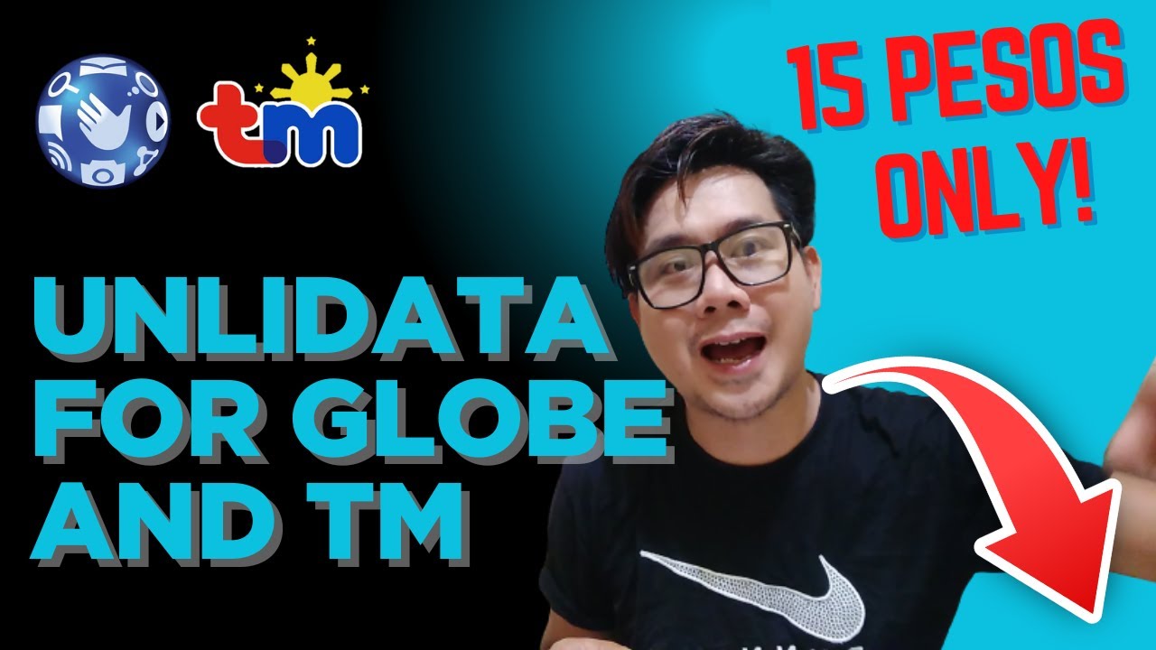 UNLIMITED DATA PROMO FOR GLOBE AND TM 15 PESOS ONLY | 2025 - YouTube