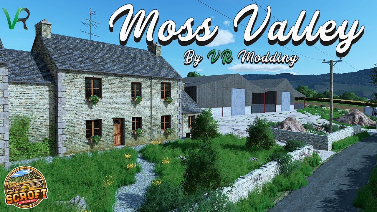 Moss Valley - A True To Life UK Map - Farming Simulator 22 - YouTube