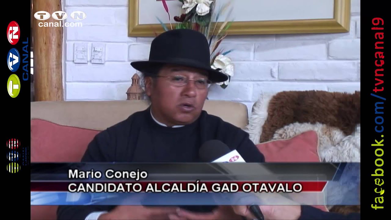 Perfil Mario Conejo, candidato a la alcaldía de Otavalo - Imbabura ...