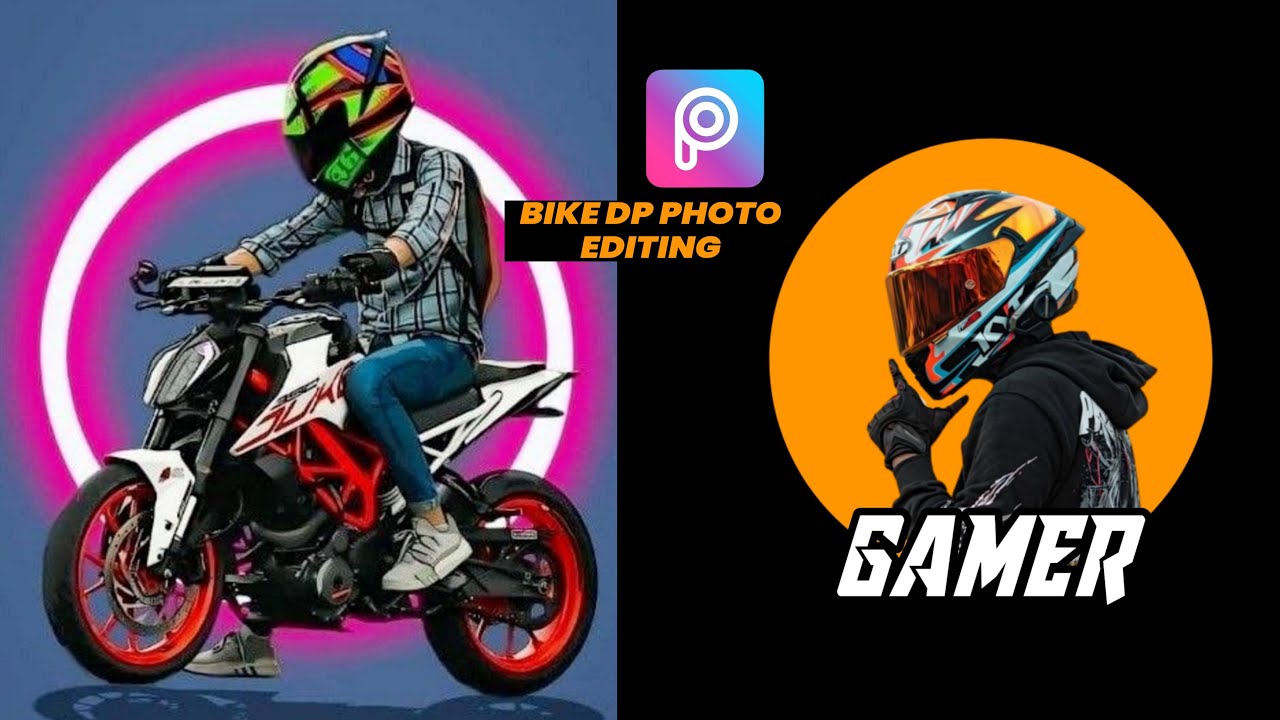 BIKE DP PHOTO EDITING PICSART | WHATSAPP DP PHOTO EDITING | CIRCLE DP ...