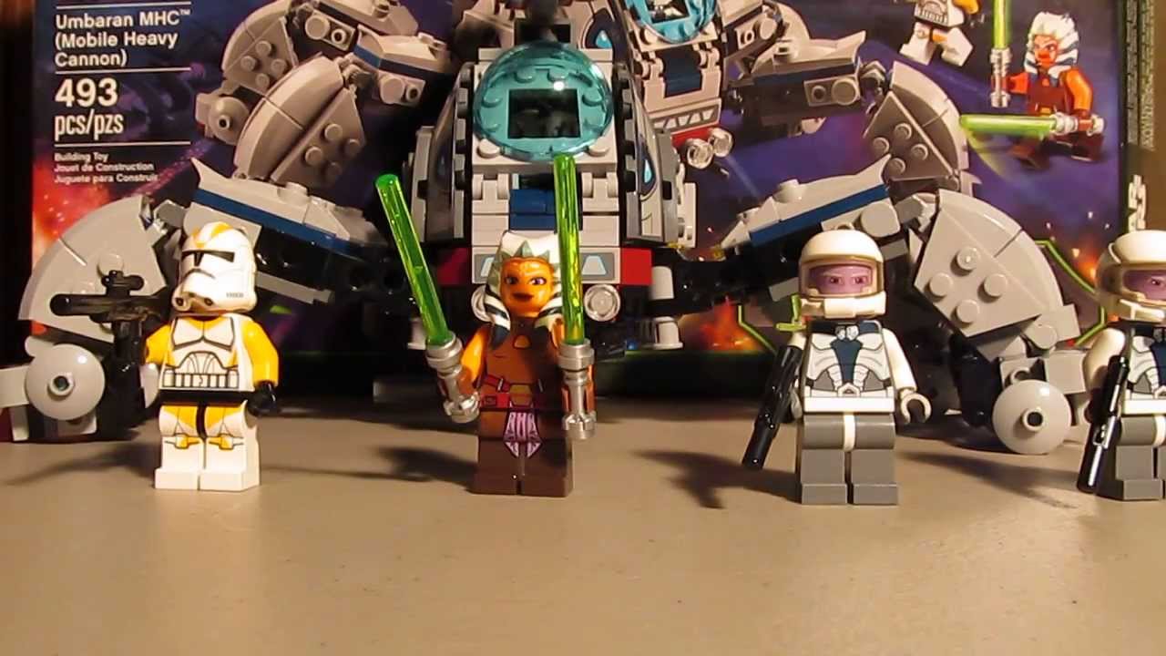 Lego Star Wars Umbaran Mobile Heavy Cannon Review - YouTube