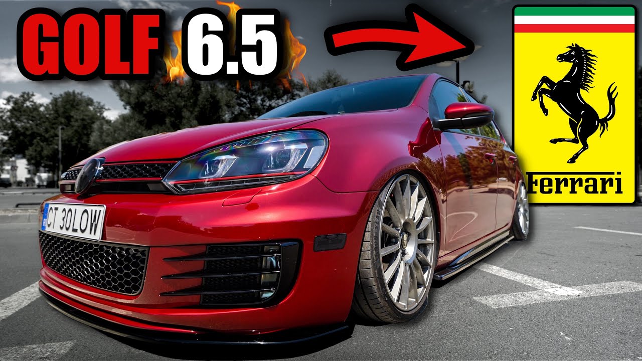 GOLF GTI 6.5 - " CULOARE DE FERRARI " - YouTube