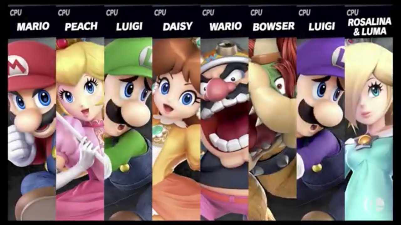 Super Smash Bros. Ultimate - Mario Bros Elimination (Retake) - YouTube