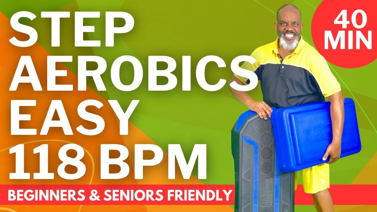 LOW IMPACT Step Aerobics for Beginners & Seniors with Paul Eugene - YouTube