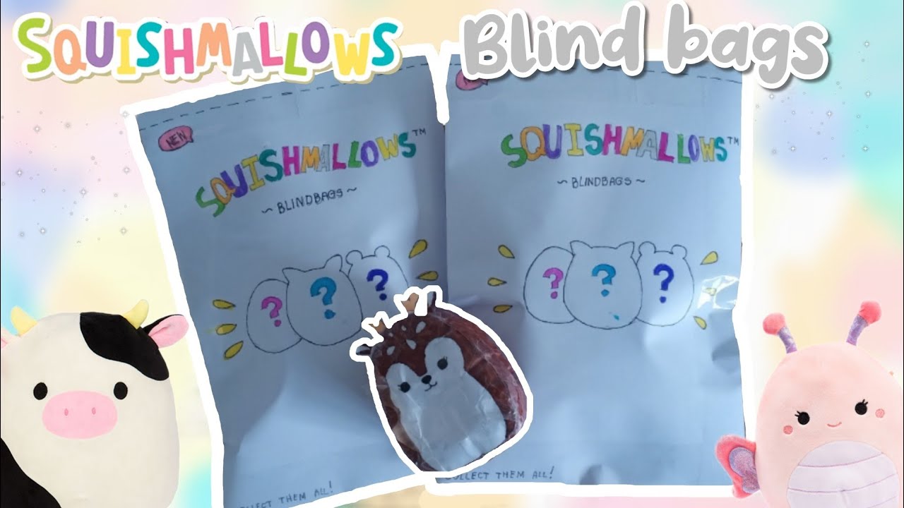 DIY Squishmallows blind bags unboxing | Paper squishy - YouTube