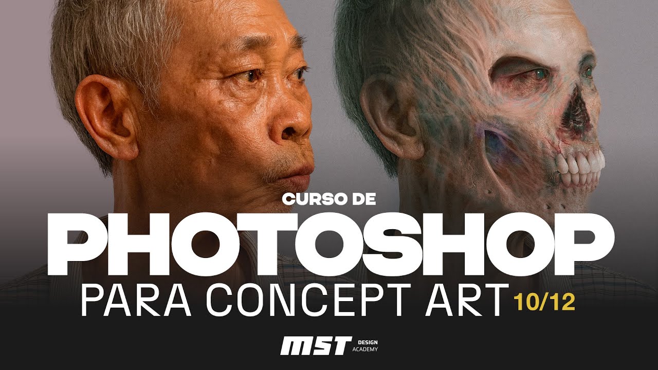 Cómo hacer Zombies | Curso de Photoshop para Concept Art | Sesión 10/12 ...