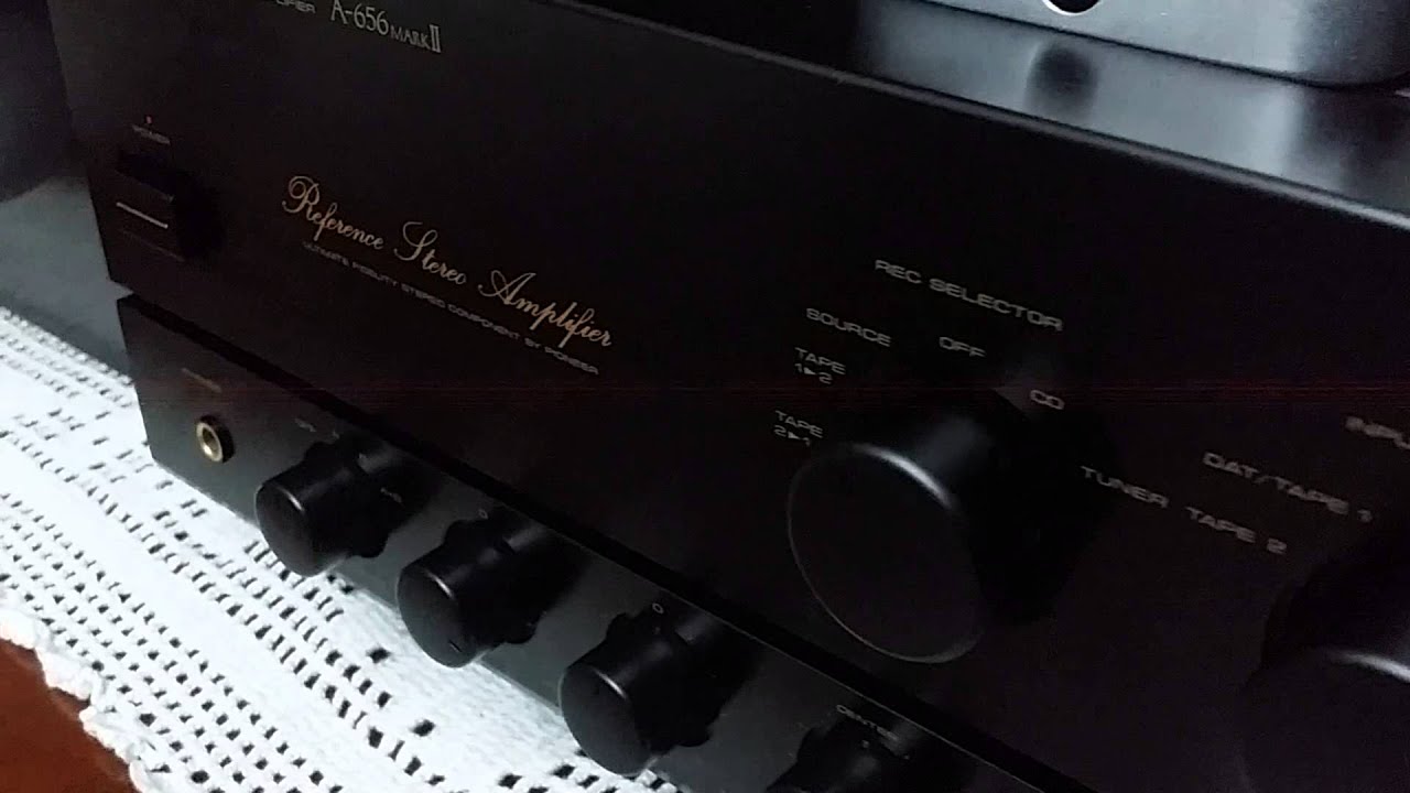 Pioneer A-656 MarkII Reference - JVC Zero 5 @Artico - YouTube