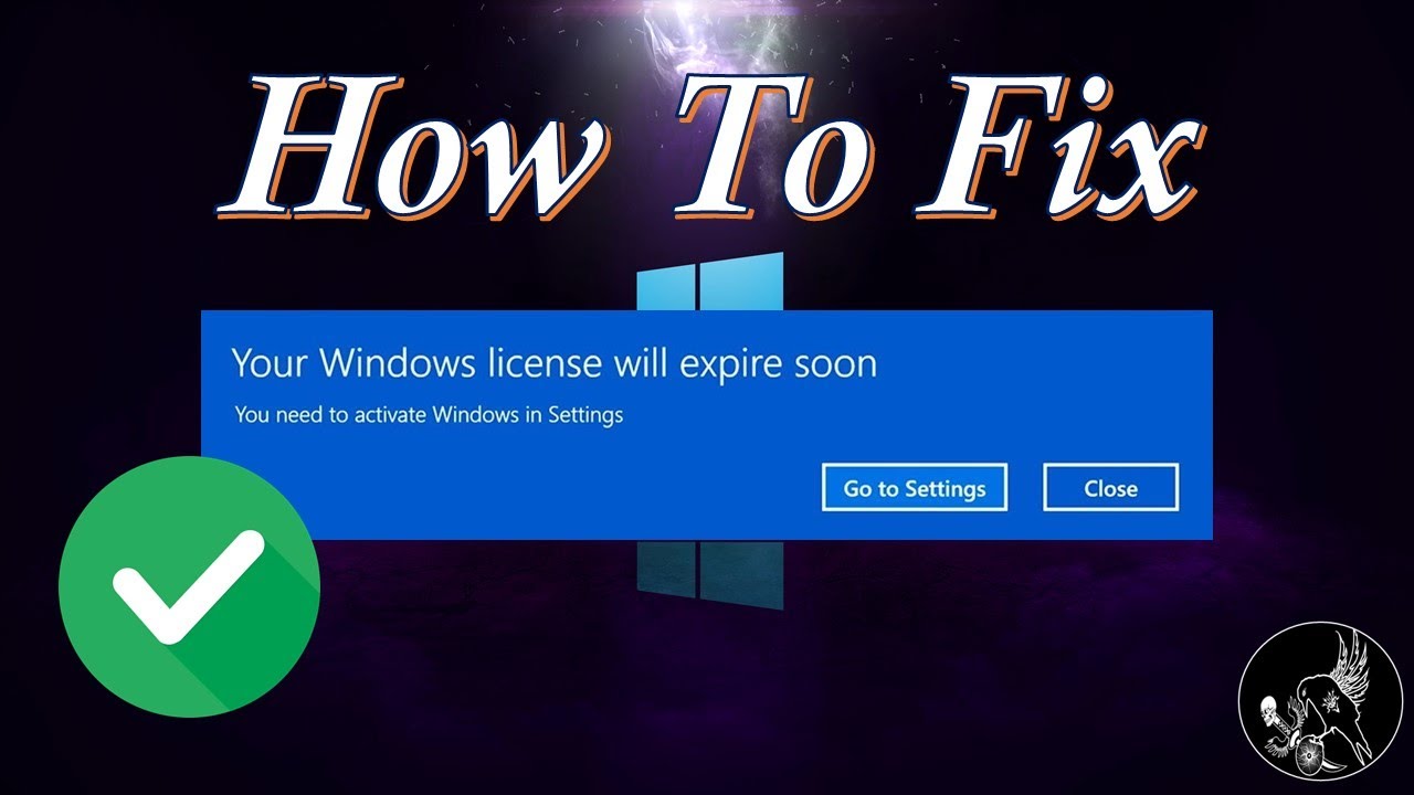 How To Fix Windows เตือนหมดอายุ "Your windows license will expire soon ...