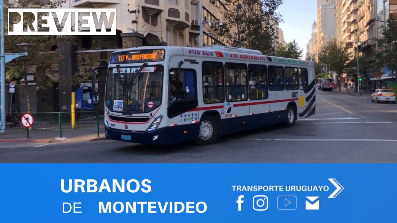 Urbanos de Montevideo - Ómnibus de Uruguay / Adelanto | Transporte ...