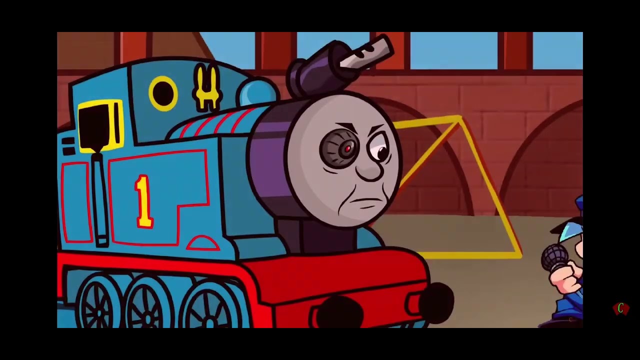 Thomas the tank engine, railway showdown FNF robot, Thomas - YouTube
