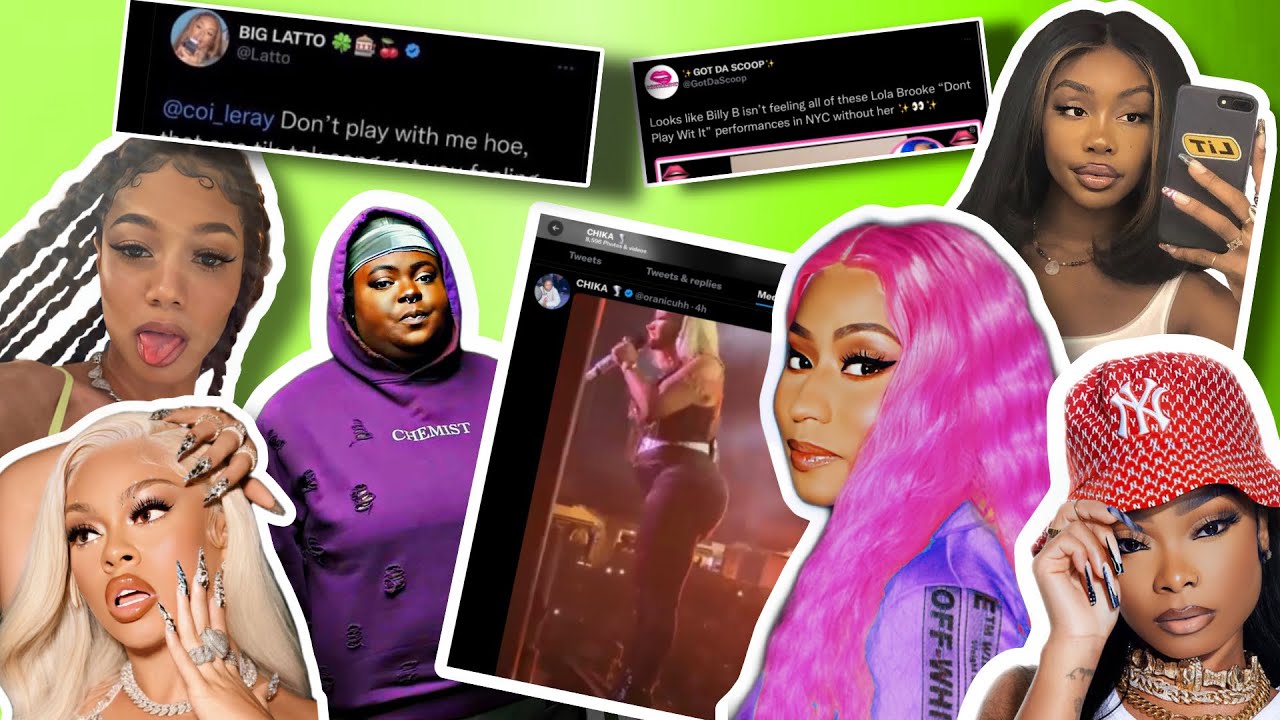 Nicki GETS BODYSHAMED by BARNEY! Forki B HEADLINING| Coi Fish SHADES ...