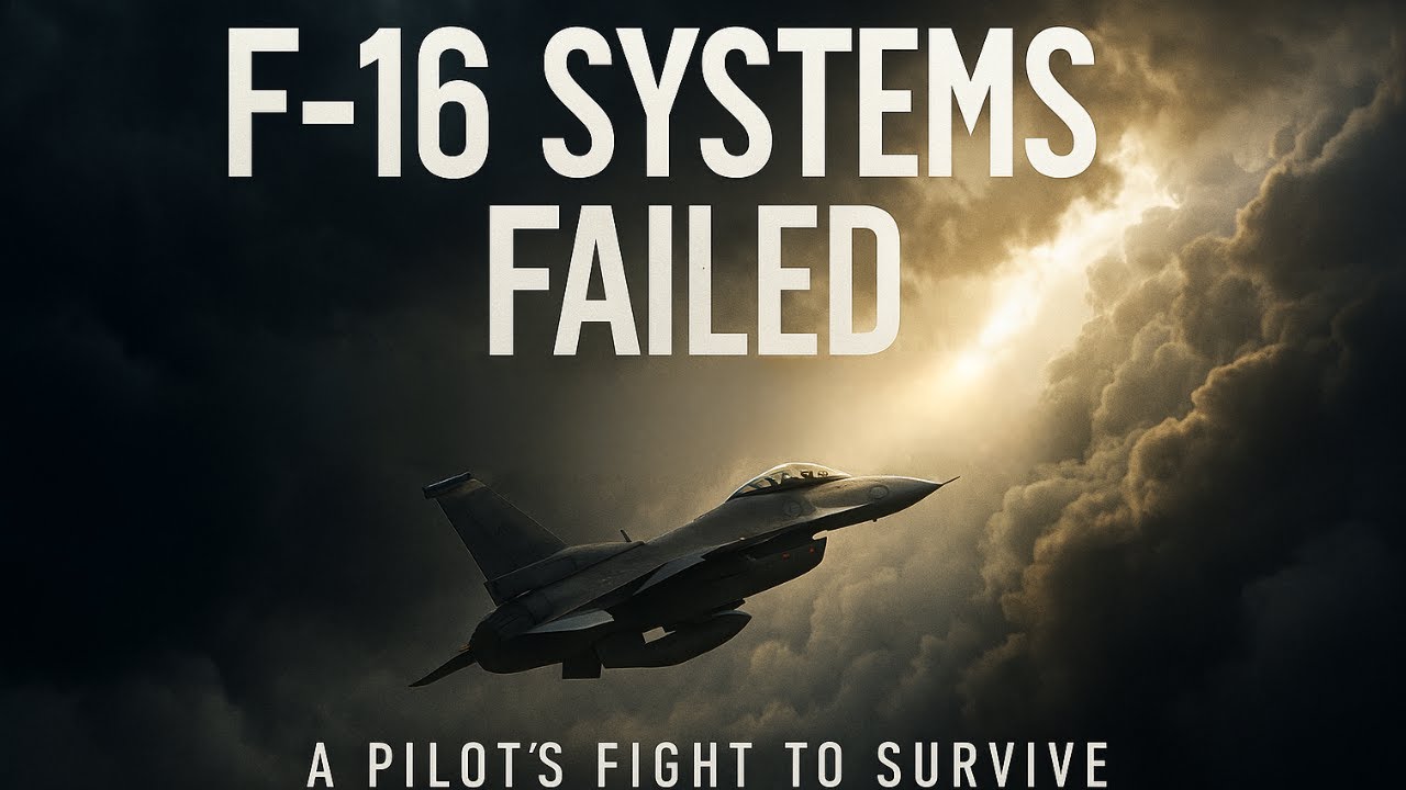Total System Failure - F-16 Pilot Ejects - YouTube