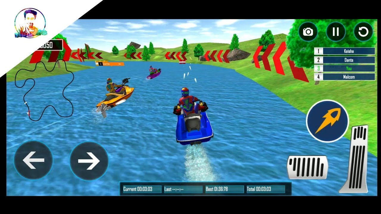 Jet Ski Racing game : Jetski Shooting - Boat Game | Android Game Play ...