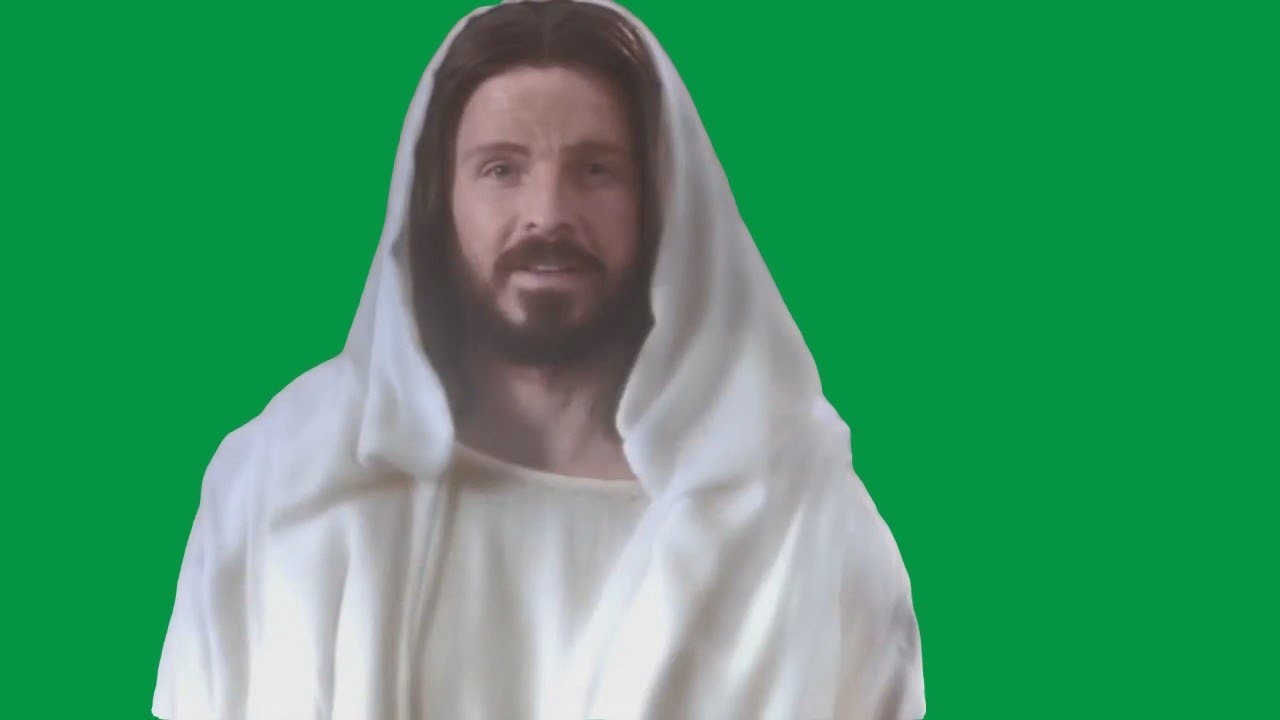 Jesus talking Chroma Keyer/Green Screen - YouTube