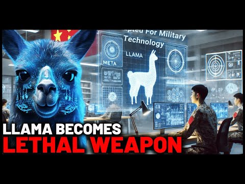 CHINA TRANSFORMS LLAMA INTO MILITARY WEAPON - YouTube