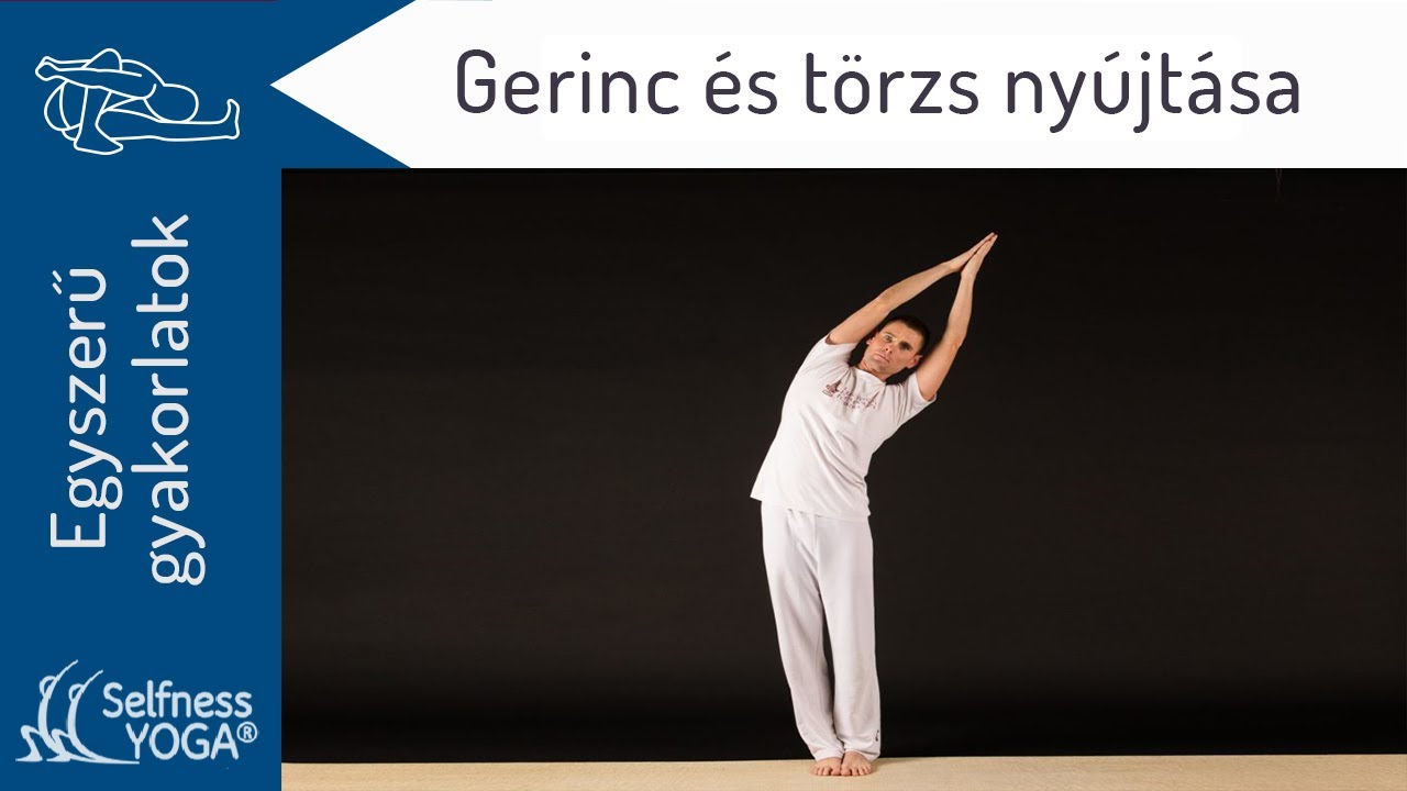 Gerinc és törzs nyújtása állva, bárhol könnyen elvégezhető ...