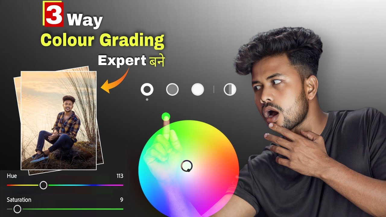 A complete guide to color grading of any Photos | 3 way Lightroom ...