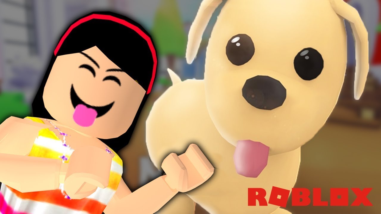 ADOTEI UM PET NO ADOPT ME!!! - ROBLOX (ADOPT ME) - YouTube