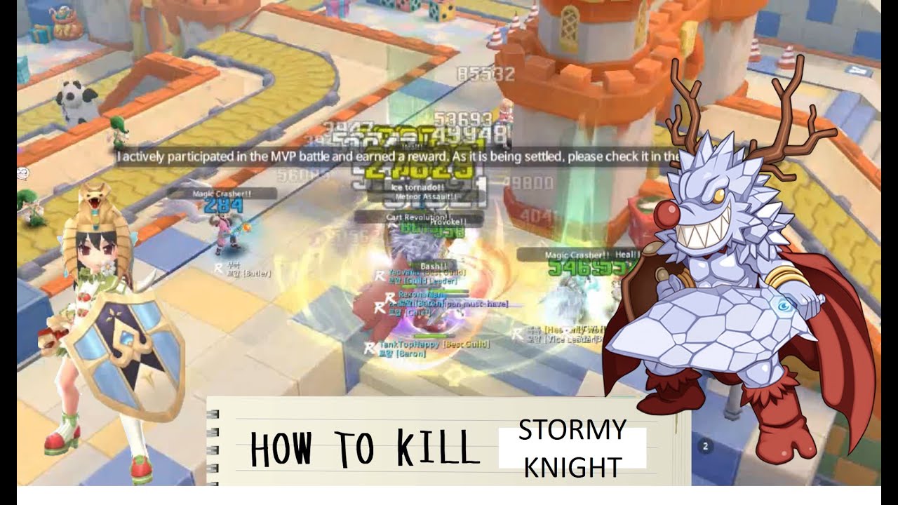 KILL STORMY KNIGHT GUIDE 1 PARTY| MVP EDITION PART 155 ~ RAGNAROK ...