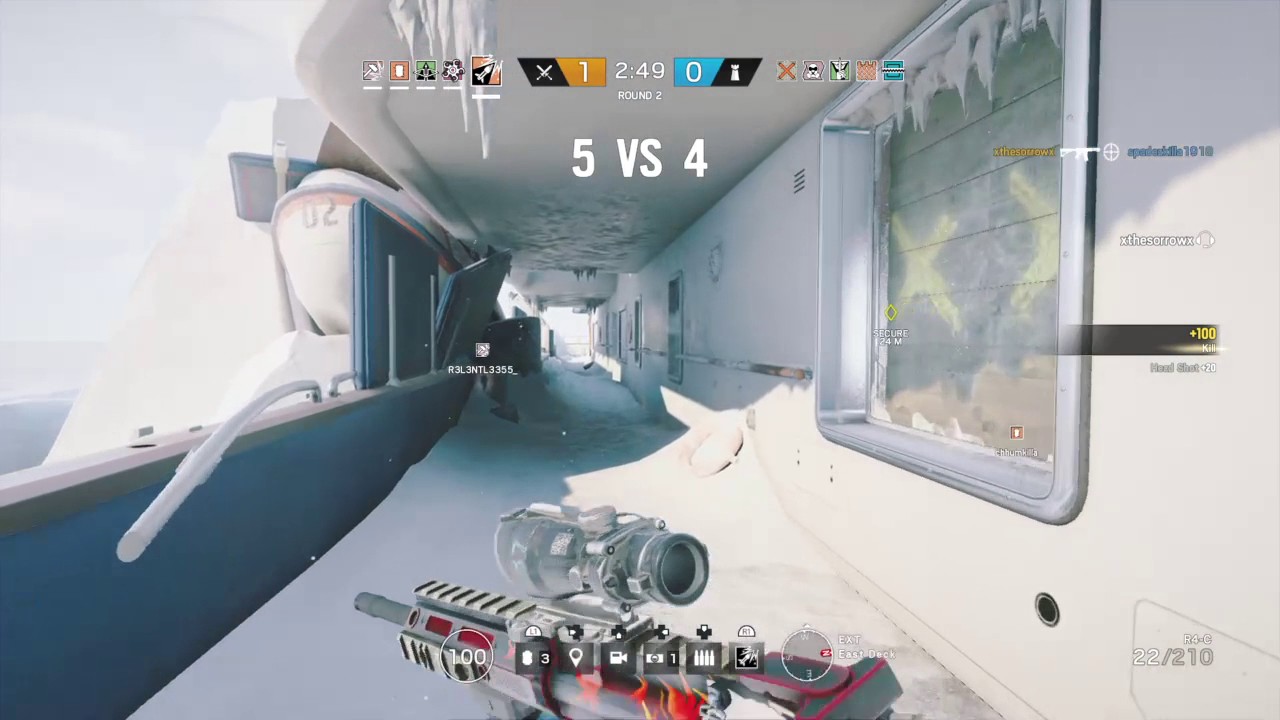 Tom Clancy's Rainbow Six® Siege peek? - YouTube