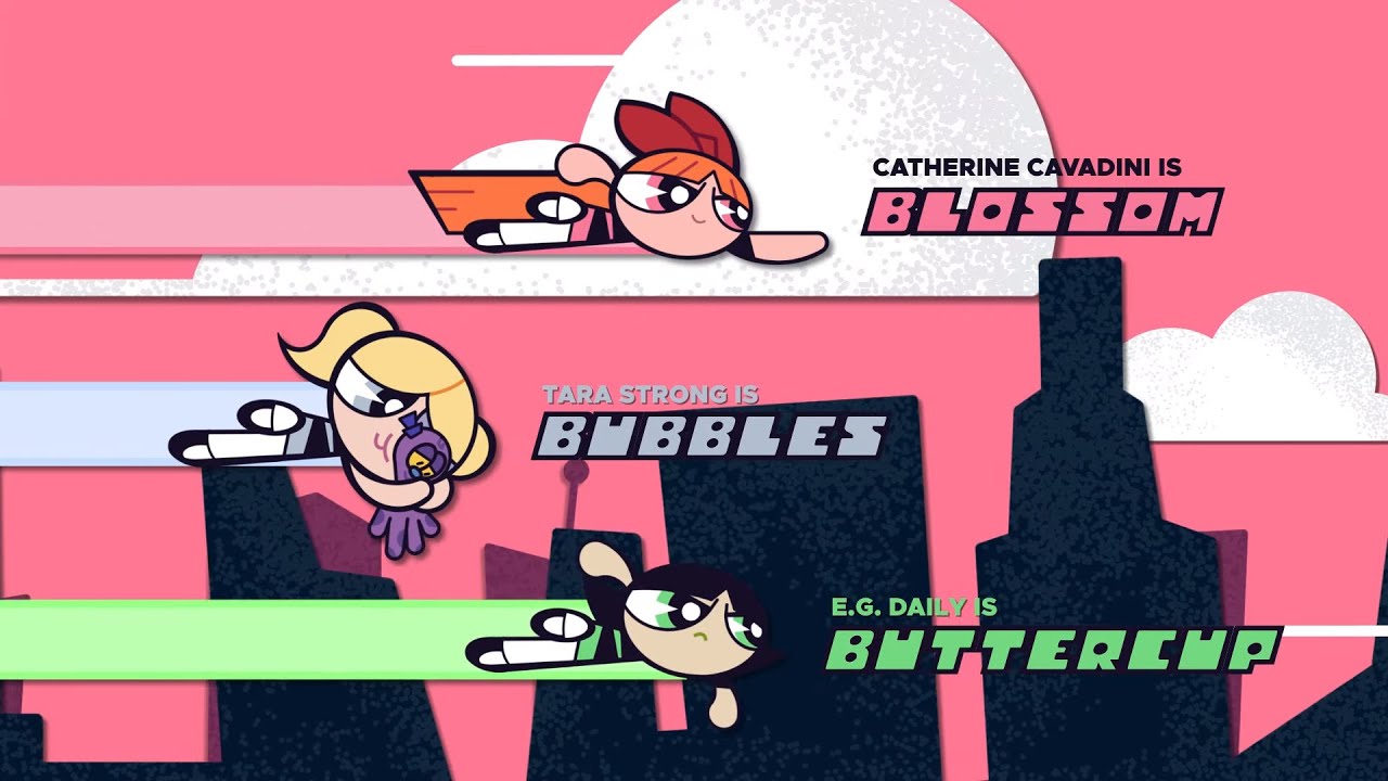 The Powerpuff Girls Re Animated Intro Youtube