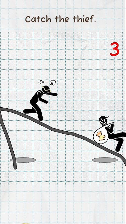 Draw to robbery game funny moment hard level 132 - YouTube