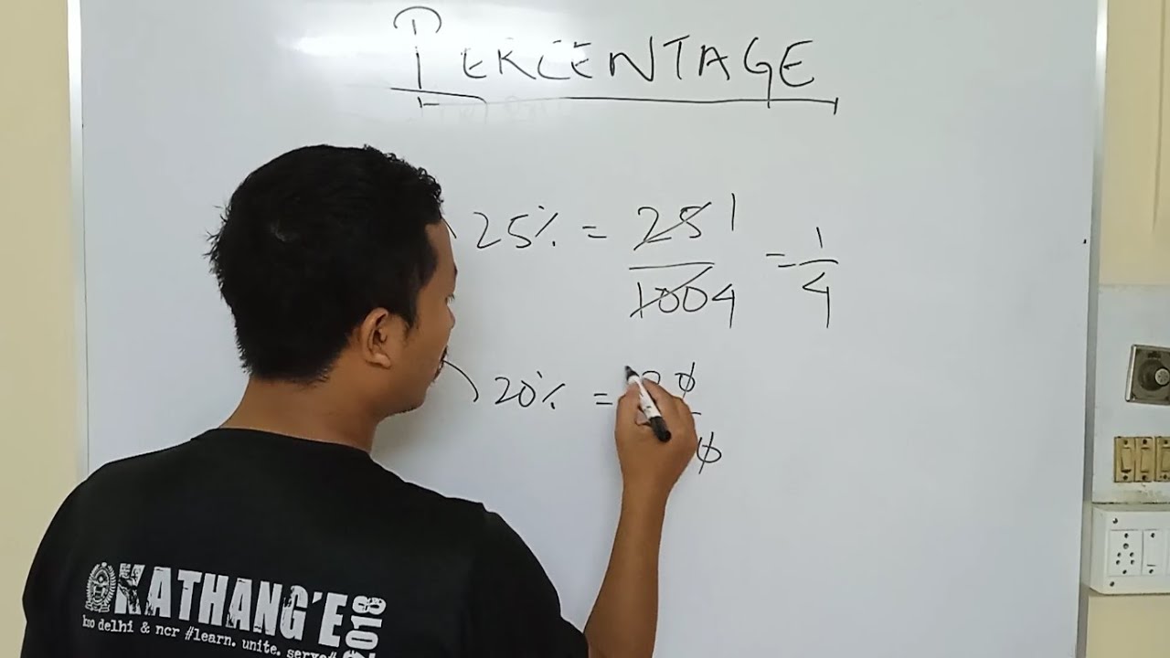 Percentage 4 | Thadou Kuki Competitive Math - YouTube