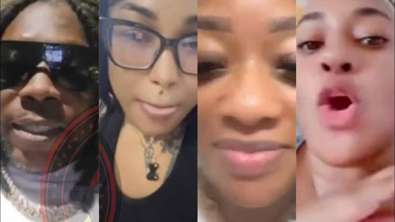 Vybz kartel gifted Shauna chin, Renae 6:30, Sher on TikTok live - YouTube