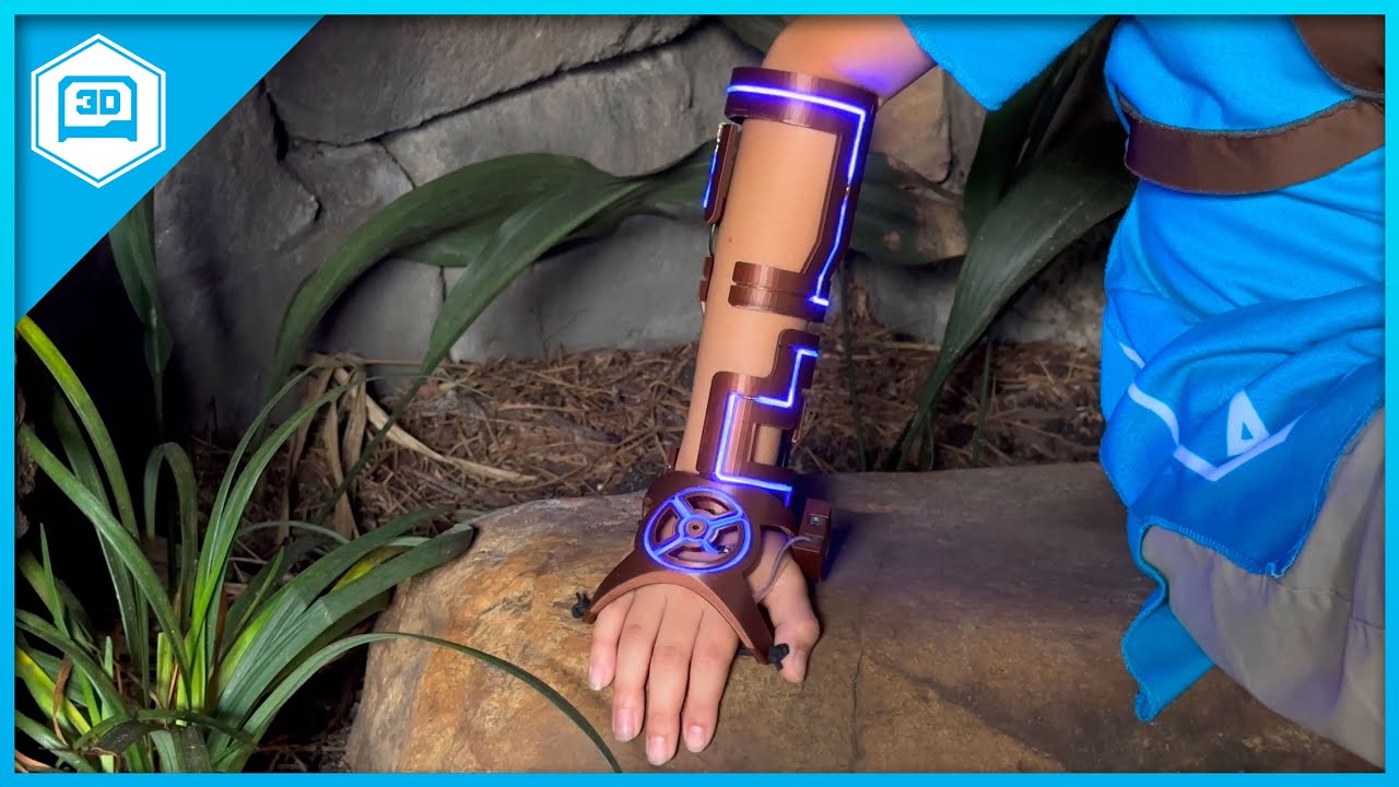 Zelda LED UltraHand Tears of the Kingdom #3dprinting #adafruit - YouTube