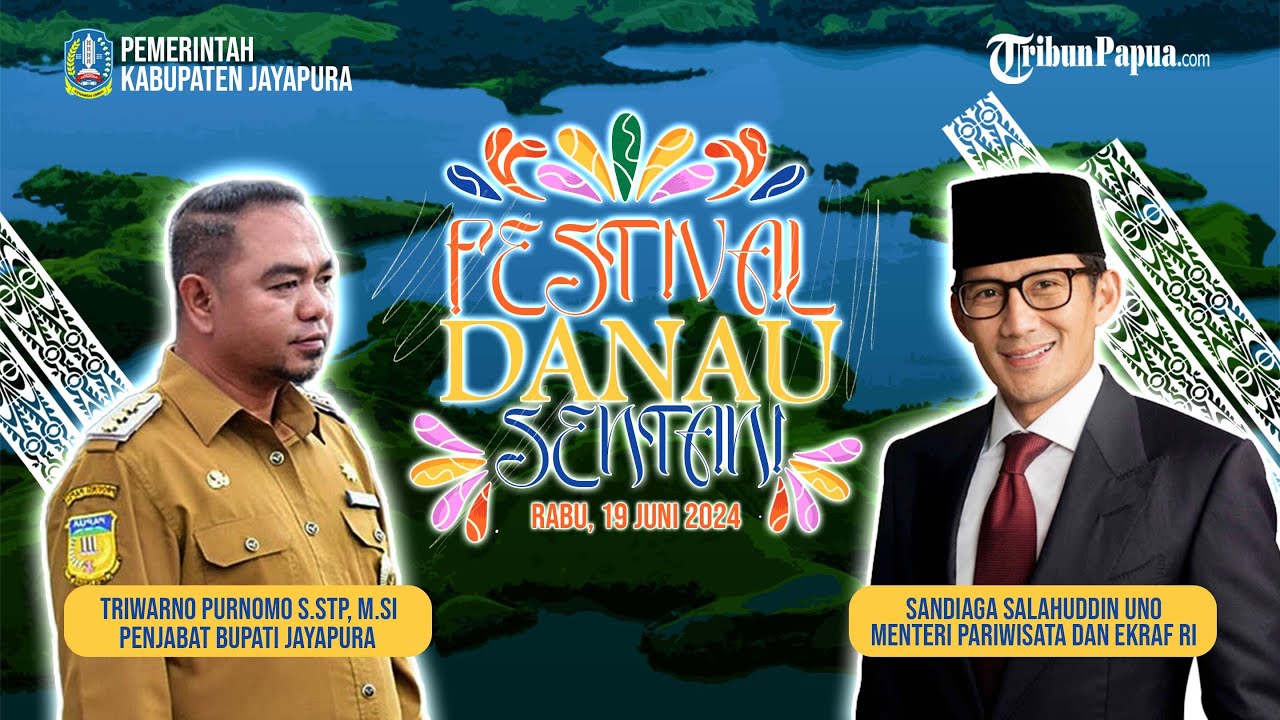 🔴LIVE | PEMBUKAAN FESTIVAL DANAU SENTANI 2024 - YouTube