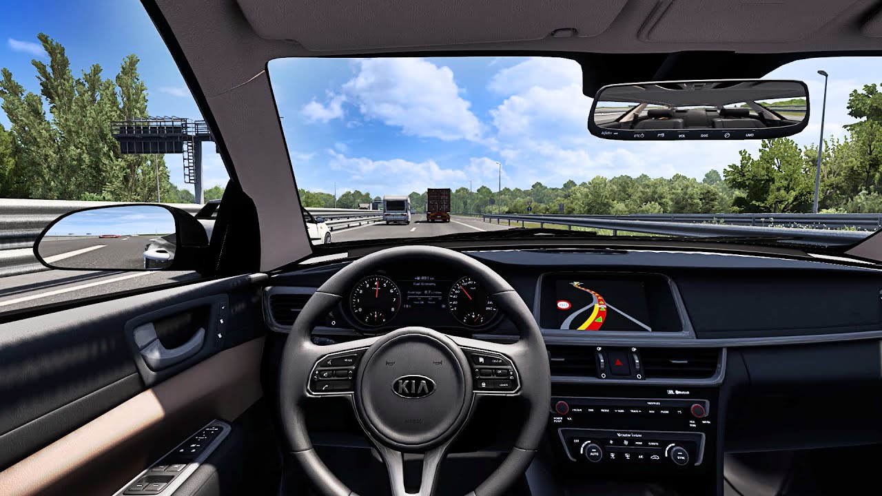 KIA Optima K5 JF 2016 | Euro Truck Simulator 2 | Game Play - YouTube
