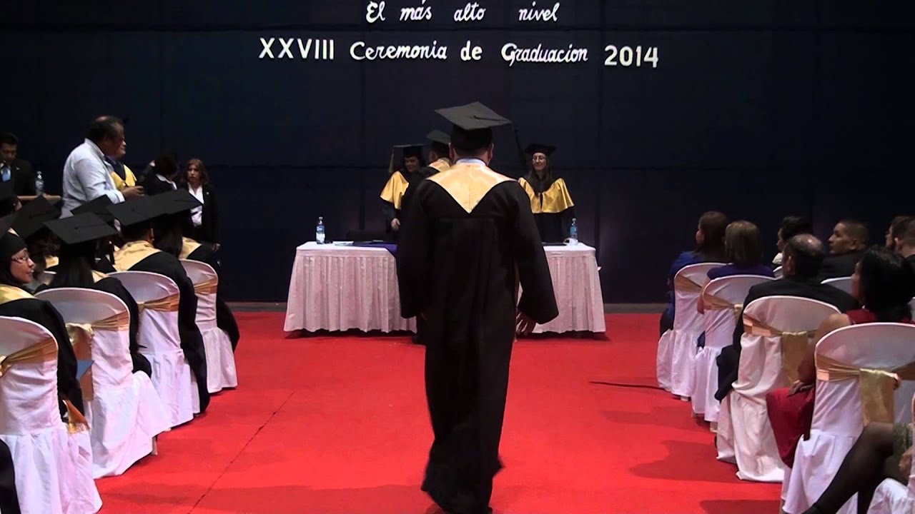 XXXVIII Ceremonia de Graduaciòn 2014 UdeM Parte III - YouTube