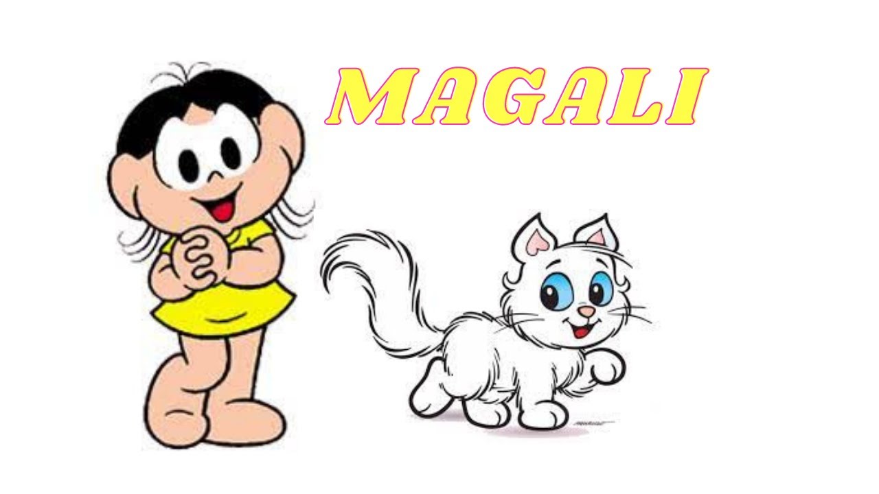 MAGALI e MINGAU - GATINHOS BRINCALHÕES - TURMA DA MÔNICA - GIBI NARRADO ...