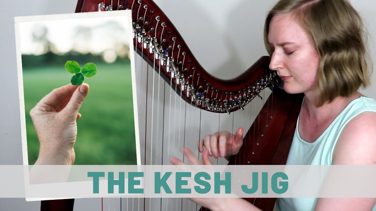 The Kesh Jig | MULTI-LEVEL SMALL AND LARGE HARP SHEET MUSIC - YouTube