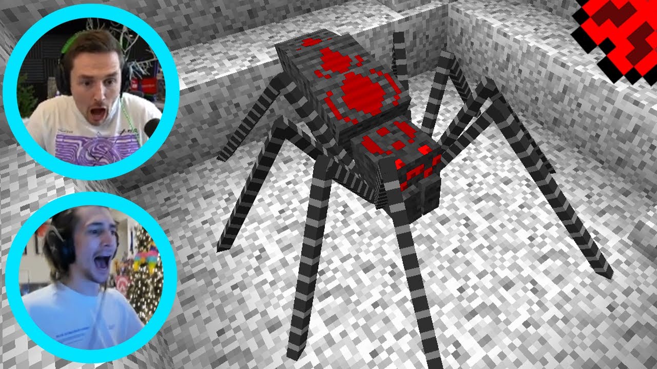 36 Funny Minecraft Streamers Getting Jump scared into a new Universe ...