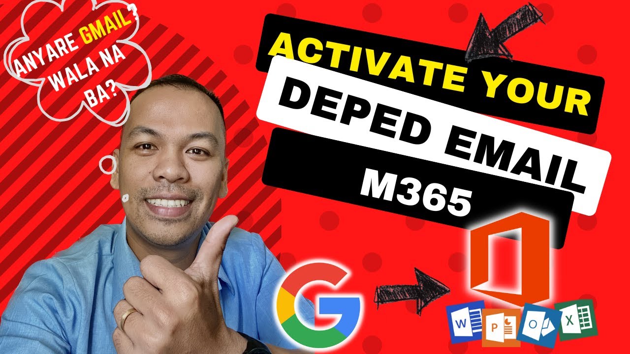 How to activate your DepEd email M365 | From Google to Microsoft na ...