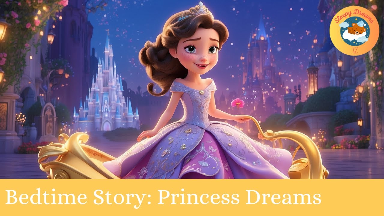 Princess Dreams Bedtime Story for Kids - Animated Stories - Princess ...