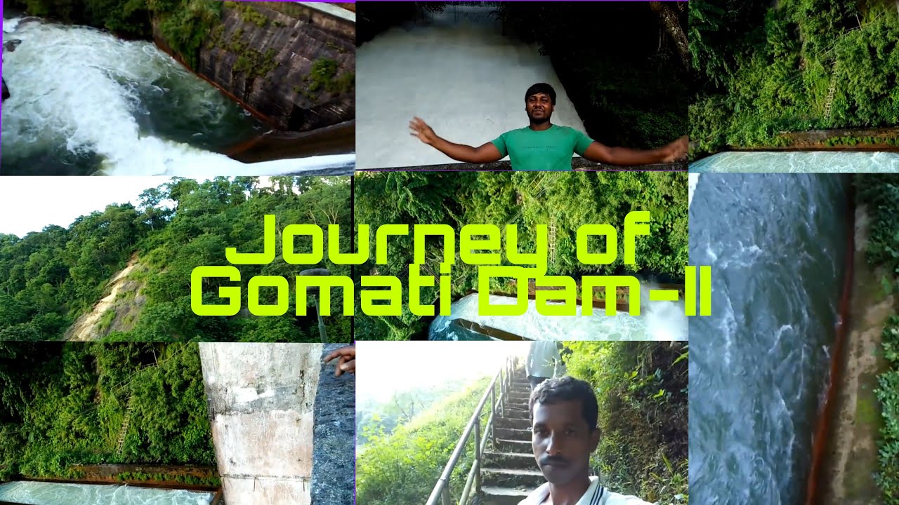 Dambur dam|Gomati dam| Tripura rivers dam|Tirthamukh mela|গোমতী নদী ...