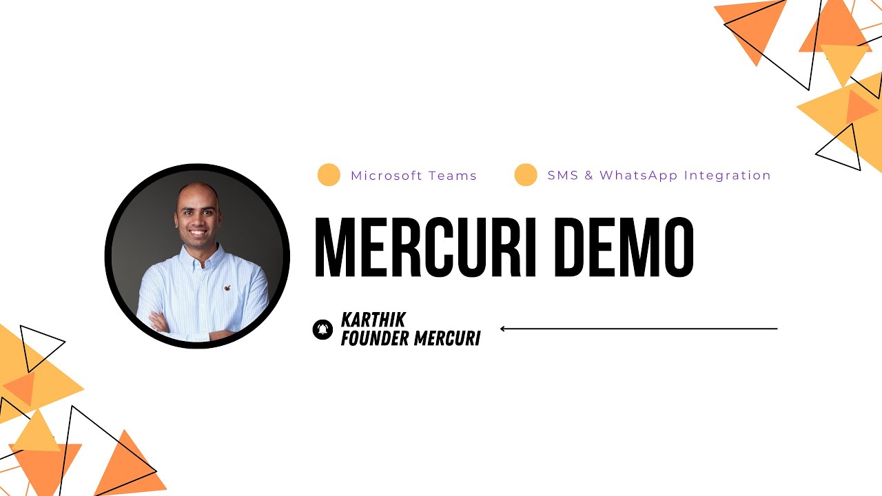 Seamless Messaging in Microsoft Teams | WhatsApp & SMS Integration with Mercuri - YouTube